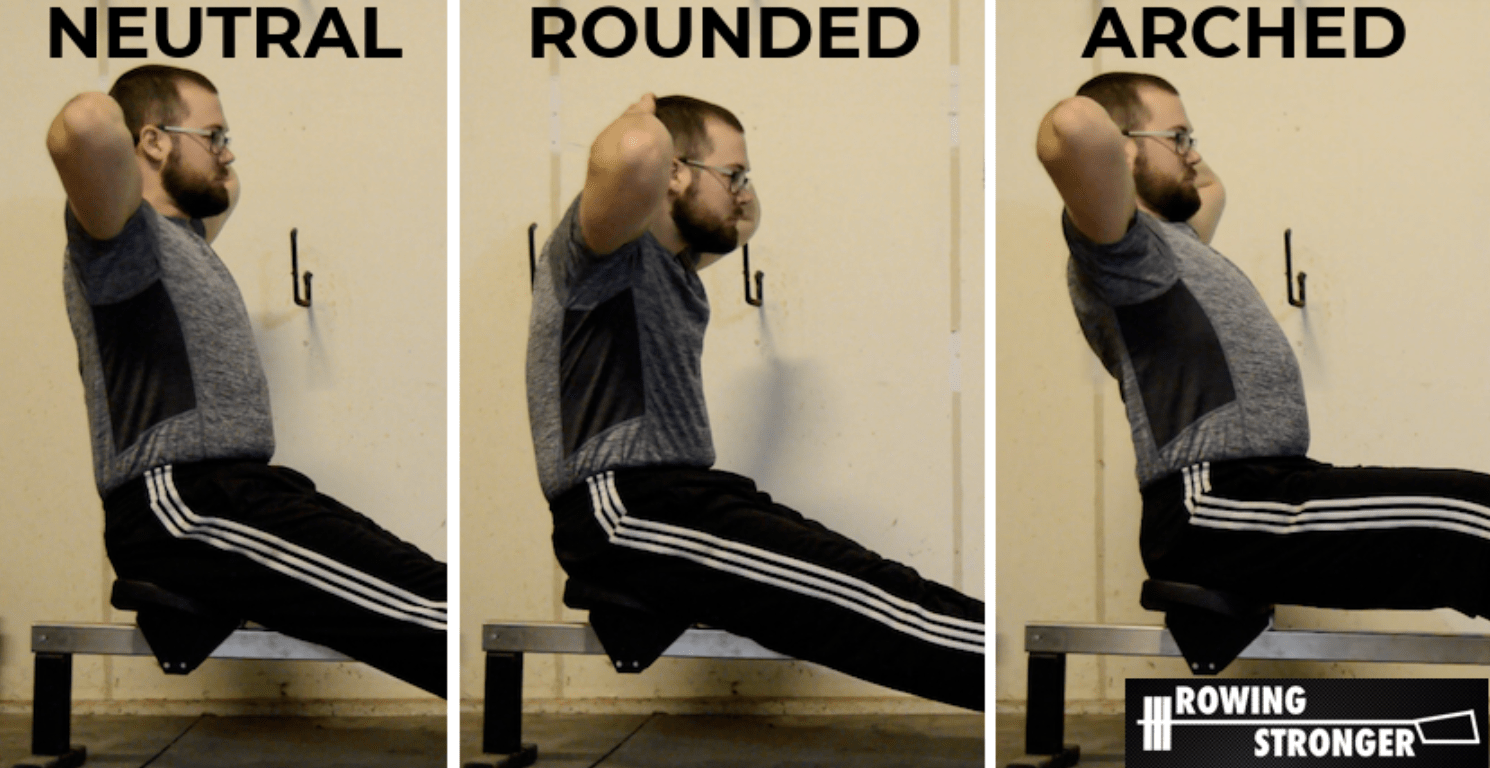 Posture in rowing technique - Rowperfect